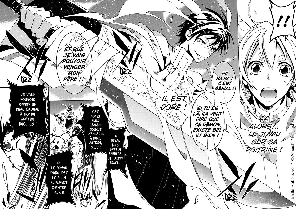 Avis manga : Battle Rabbits (tome 1)