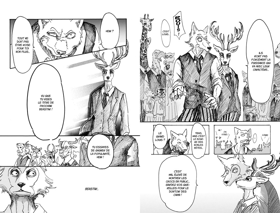Avis manga : Beastars (Tome 1)