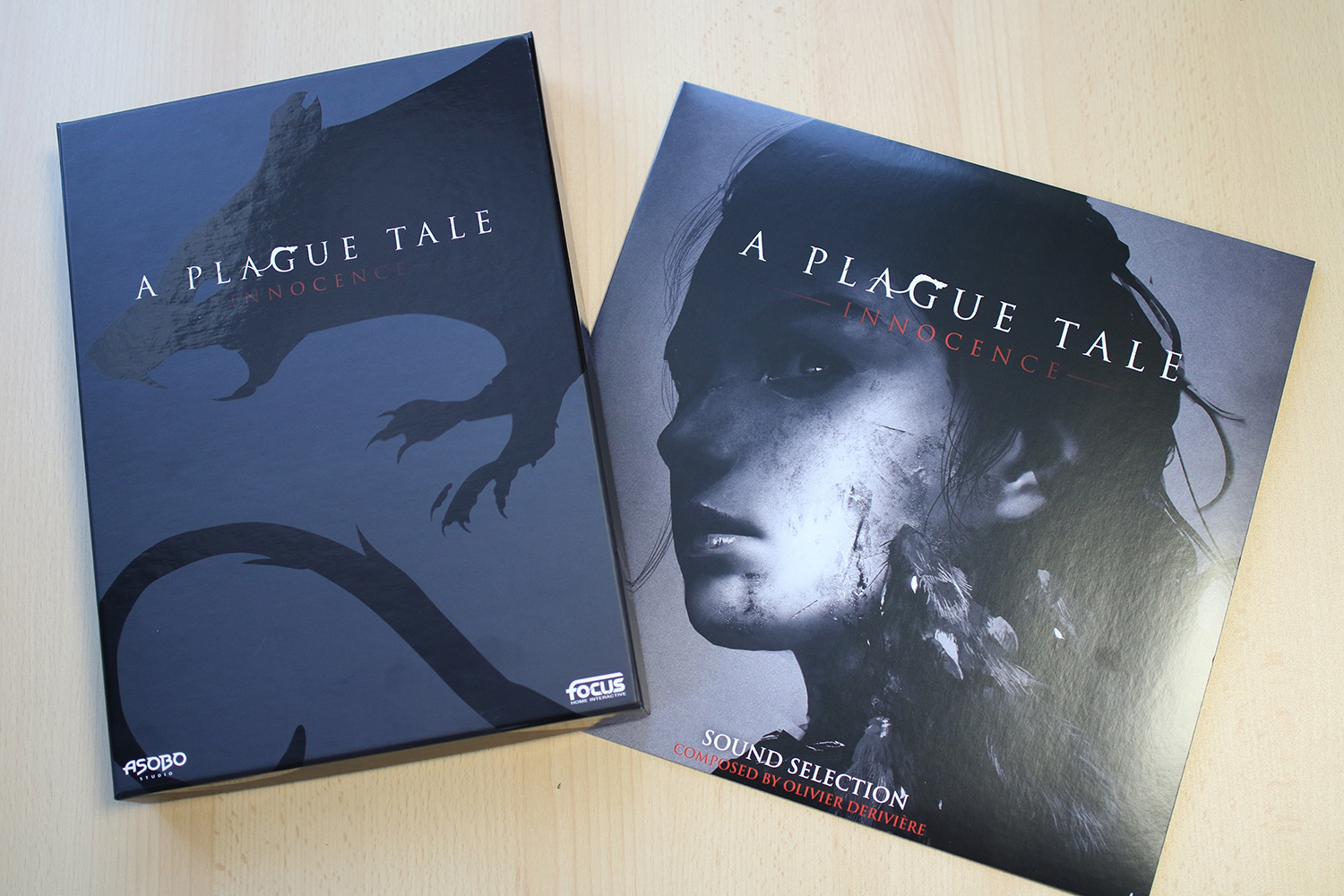 Unboxing press kit A Plague Tale