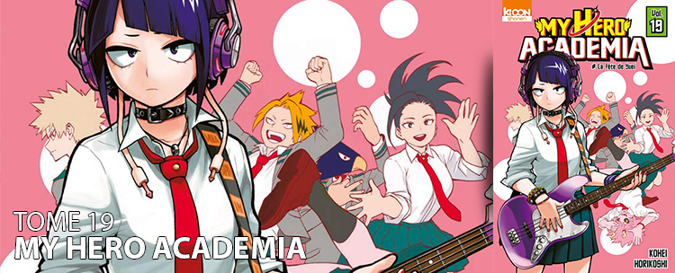 Avis manga : My hero academia (Tome 19)