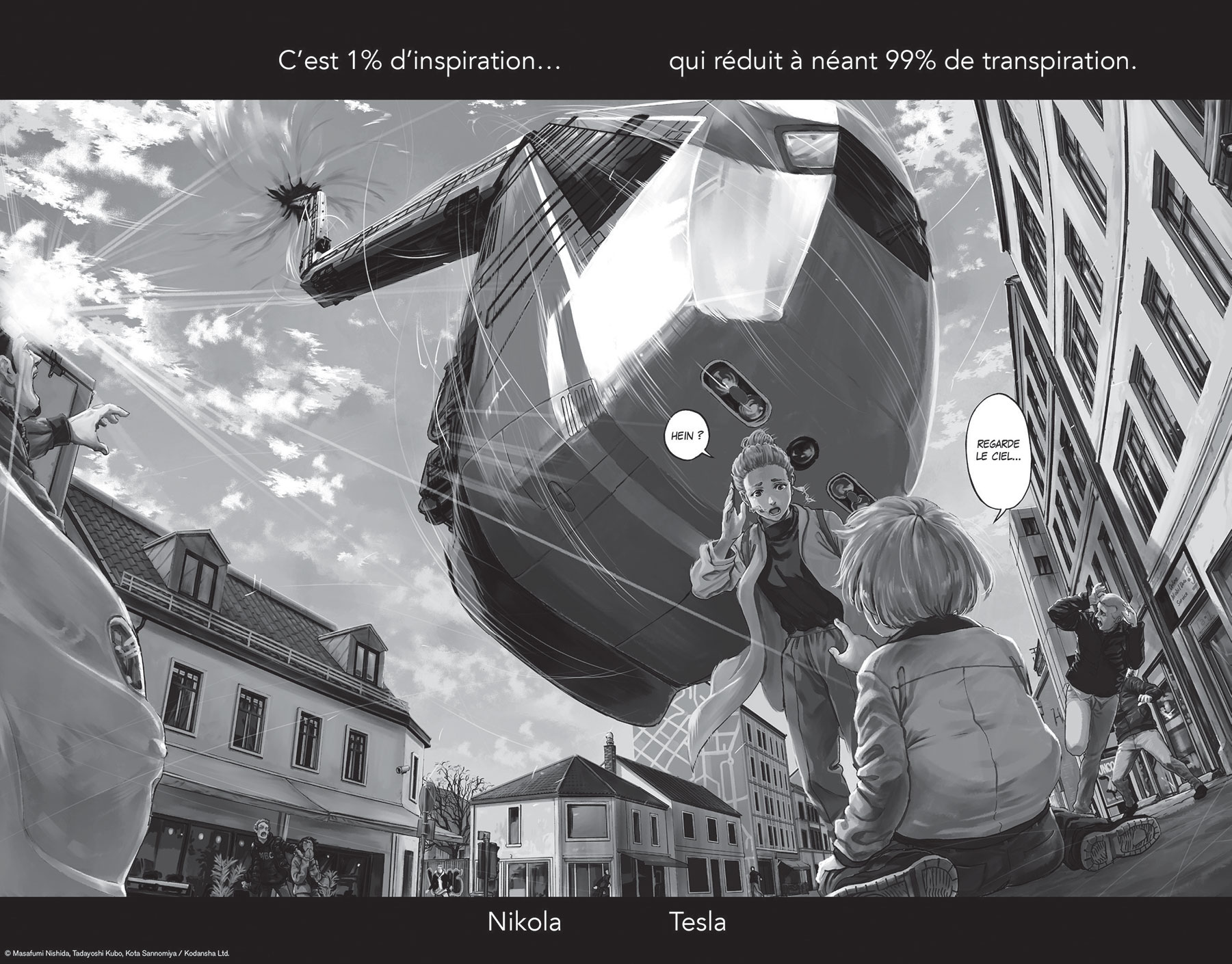 Avis manga : Tesla Note - Tome 1 - Manga