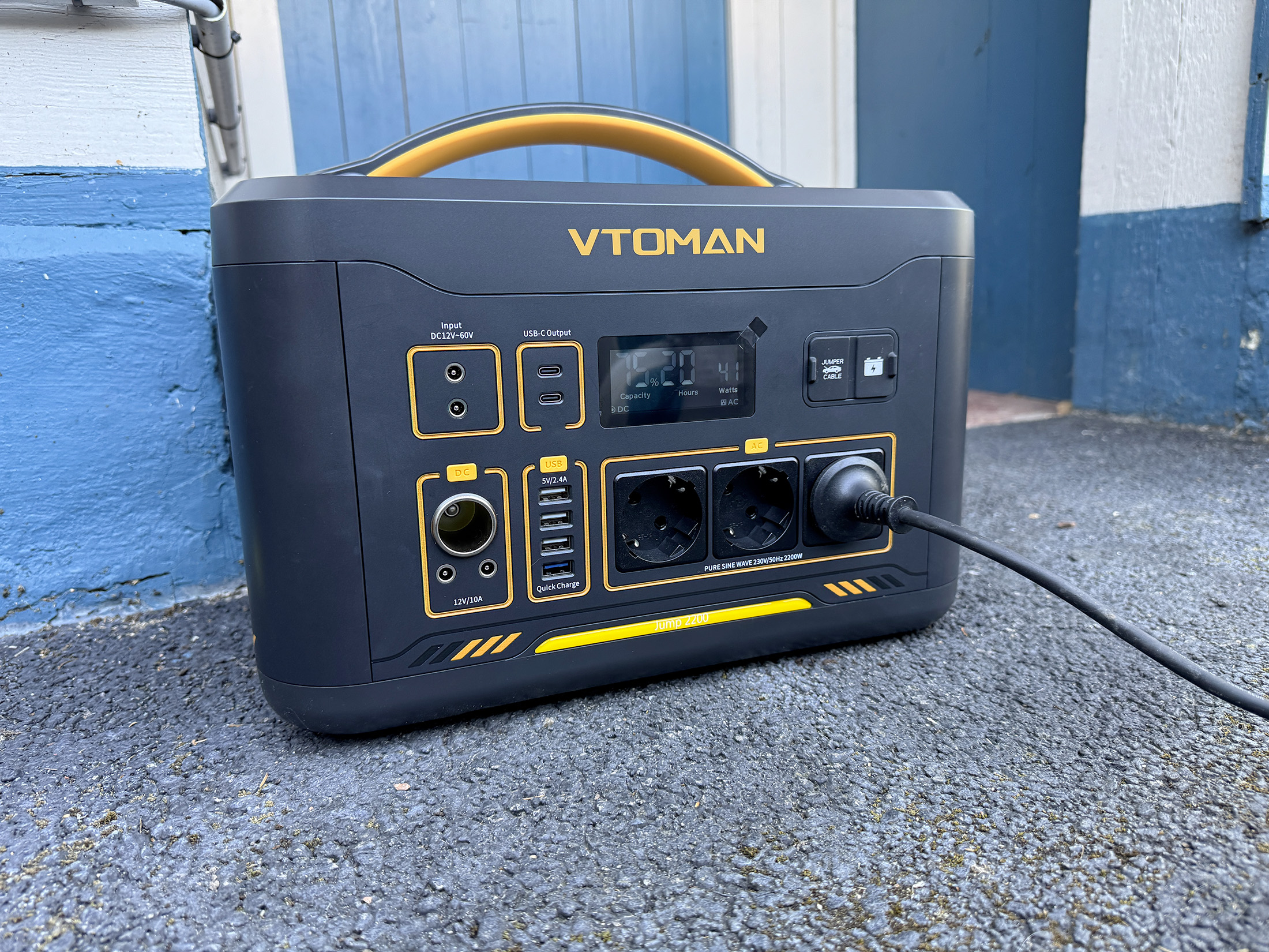 Test du VTOMAN Jump 2200 : une station électrique XXL - High-tech